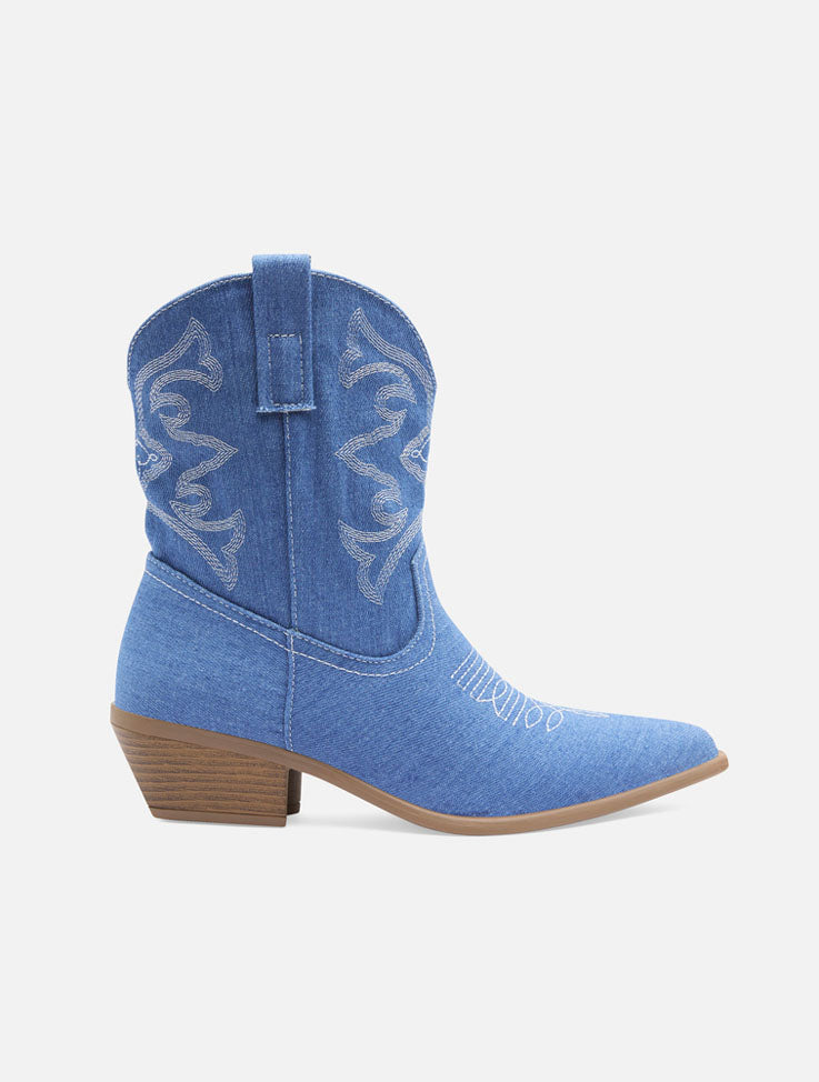 Baxter Ada Boots Denim Blue – Aitken's Saddlery