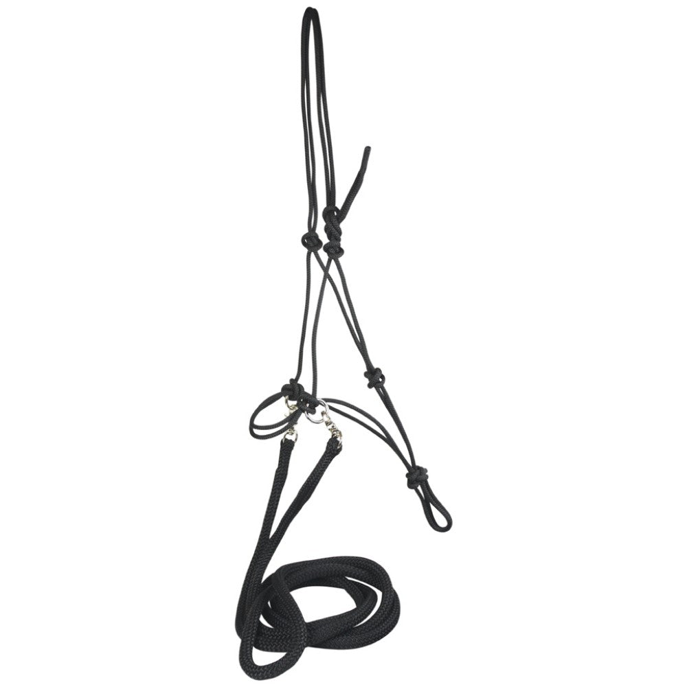 Bitless Rope Bridle With Reins– Aitken's Saddlery