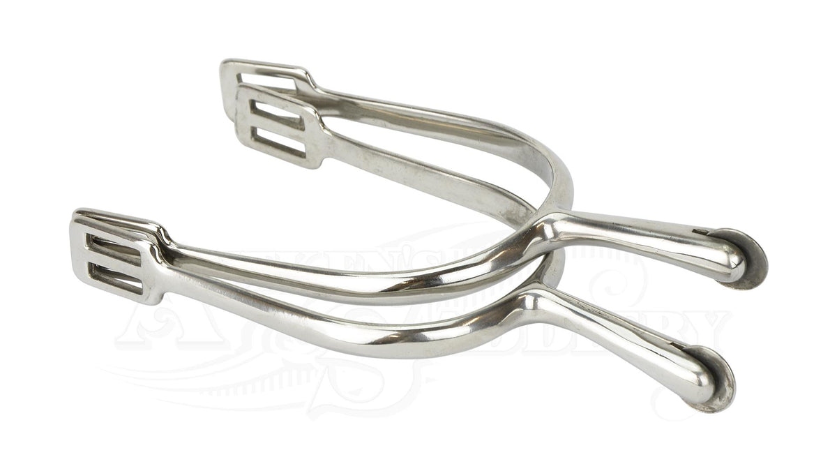 Dressage Spurs with Disc Rowels 45mm Shank– Aitken's Saddlery